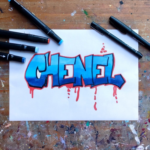 Comment dessiner son prénom en tag facilement, étape par étape | La ...